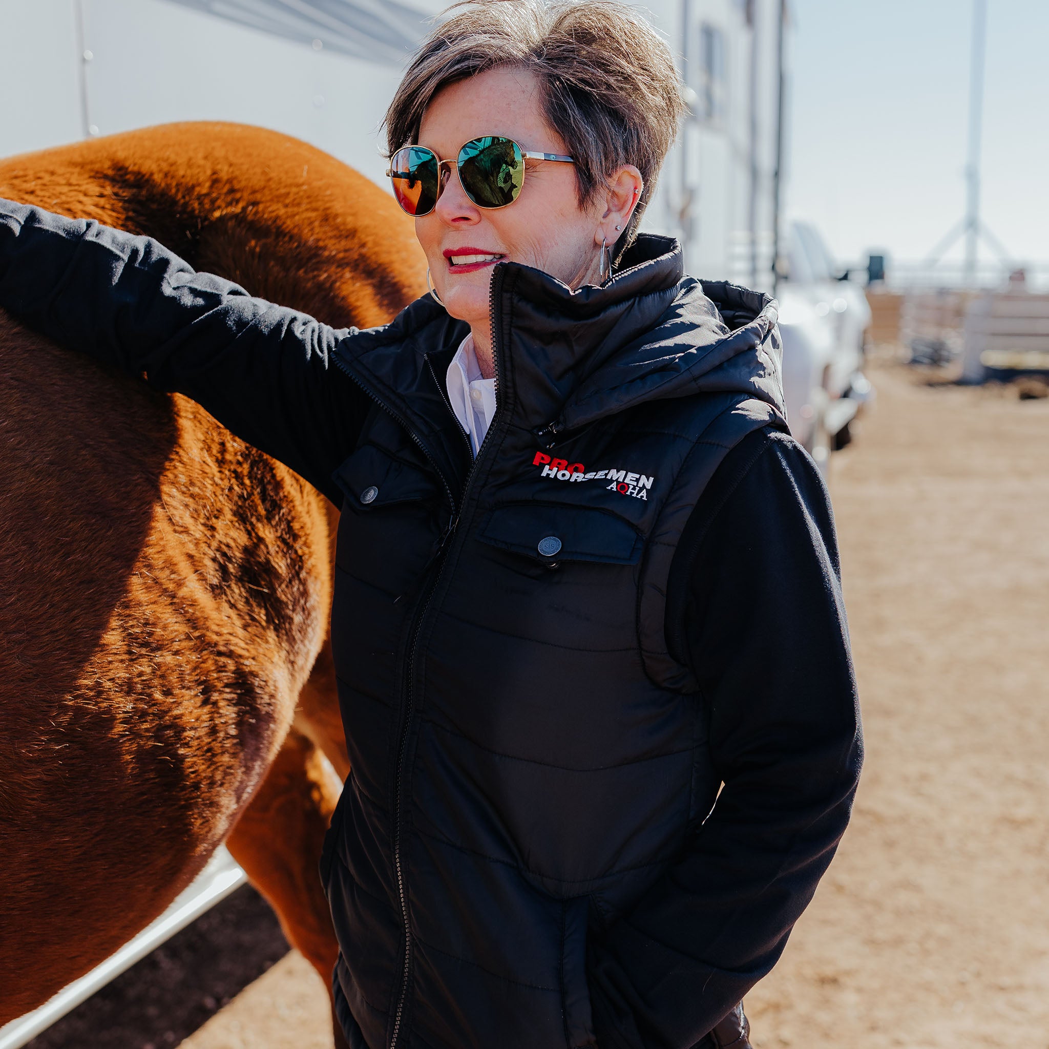 AQHA Professional Horsemen Ladies Vest – American Quarter Horse Association